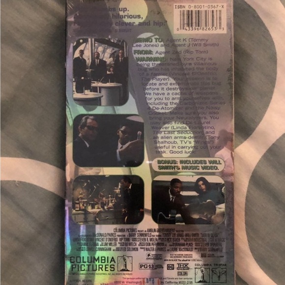 Media | Vintage Men In Black Vhs Tape | Poshmark